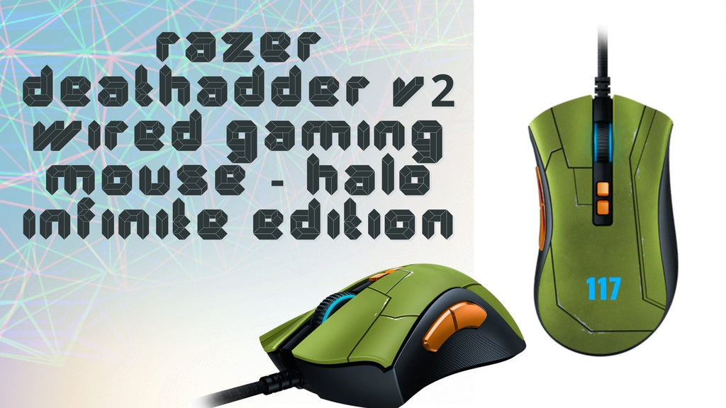 Razer DeathAdder V2 Wired Gaming Mouse - HALO Infinite Edition